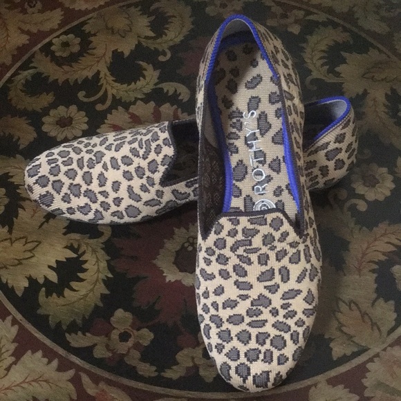 Rothy's | Shoes | Rothys Leopard Print The Loafer Size 75 | Poshmark